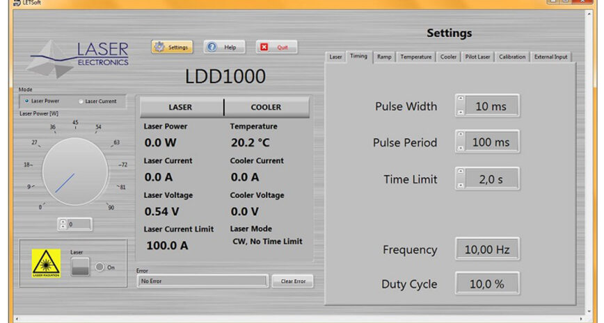 Laser Diode Driver LDD1000 - Laser Electronics